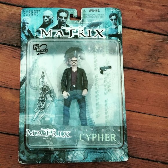 WB Toys | Toys | Brand New 999 The Matrix Action Figure Cypher Wb Toys ...